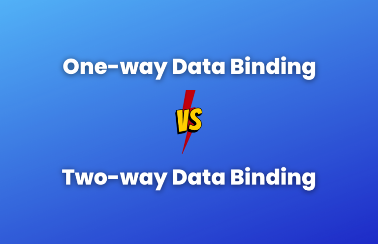 What Is One Way And Two Way Data Binding In Angular